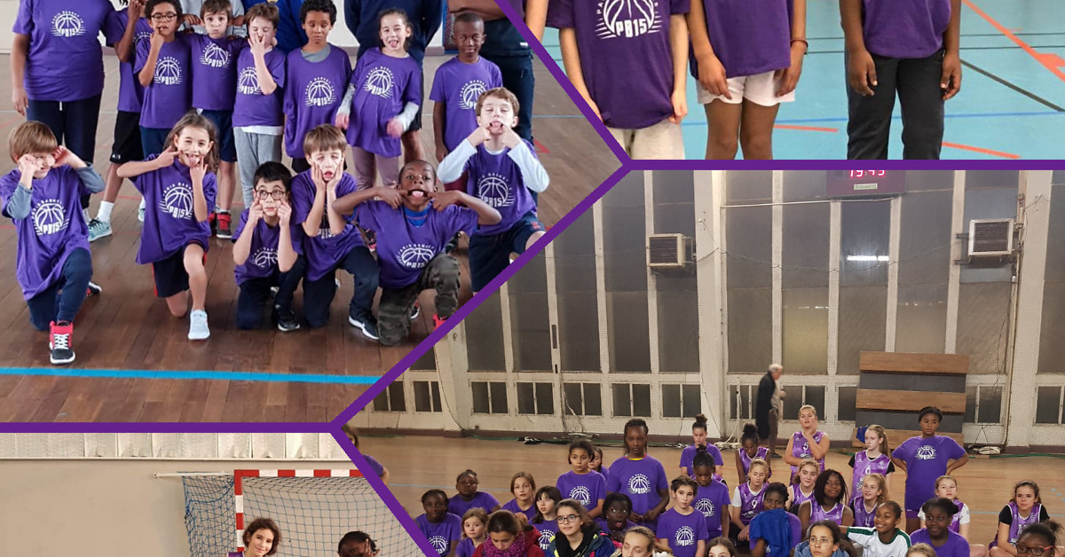 École de Basket - Paris Basket 15